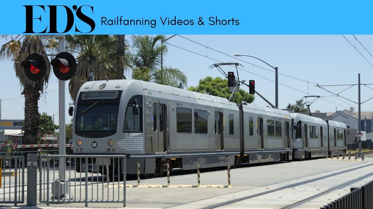 METROLINK LIGHT RAIL TRAINS 7-20-2024 ARCADIA STATION - YouTube