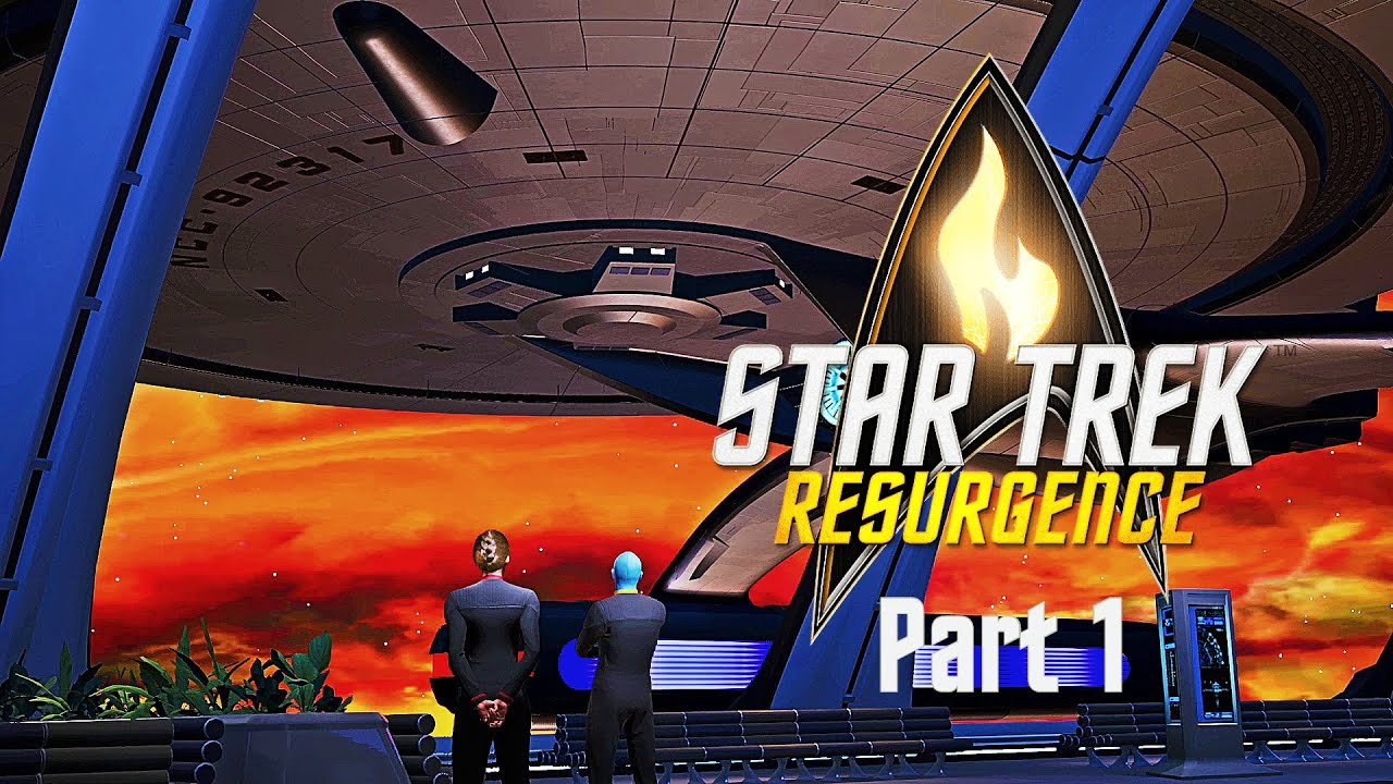 Welcome To The USS Resolute | Star Trek: Resurgence | Part 1 - YouTube