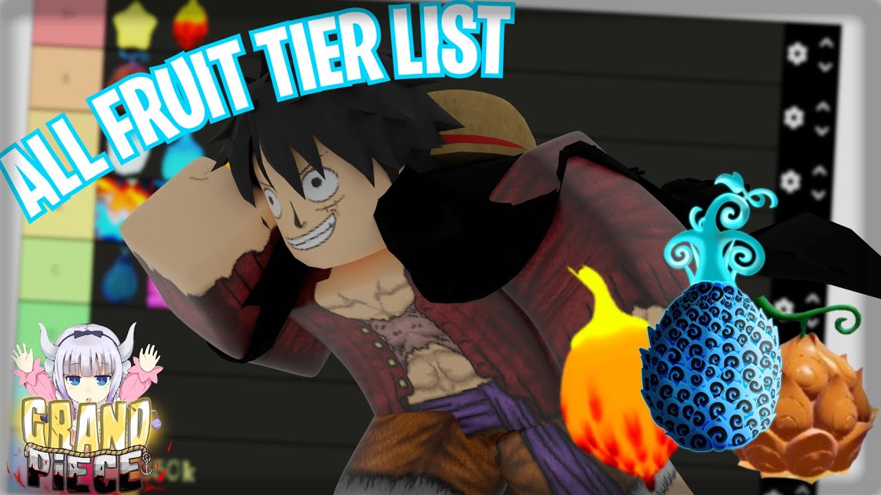 [GPO] All Devil Fruit Tier List (Update 3) Farming and PVP - YouTube