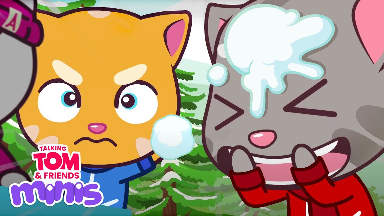 Wintertime Awesomeness! ️😎 Talking Tom & Friends Minis Cartoon ...