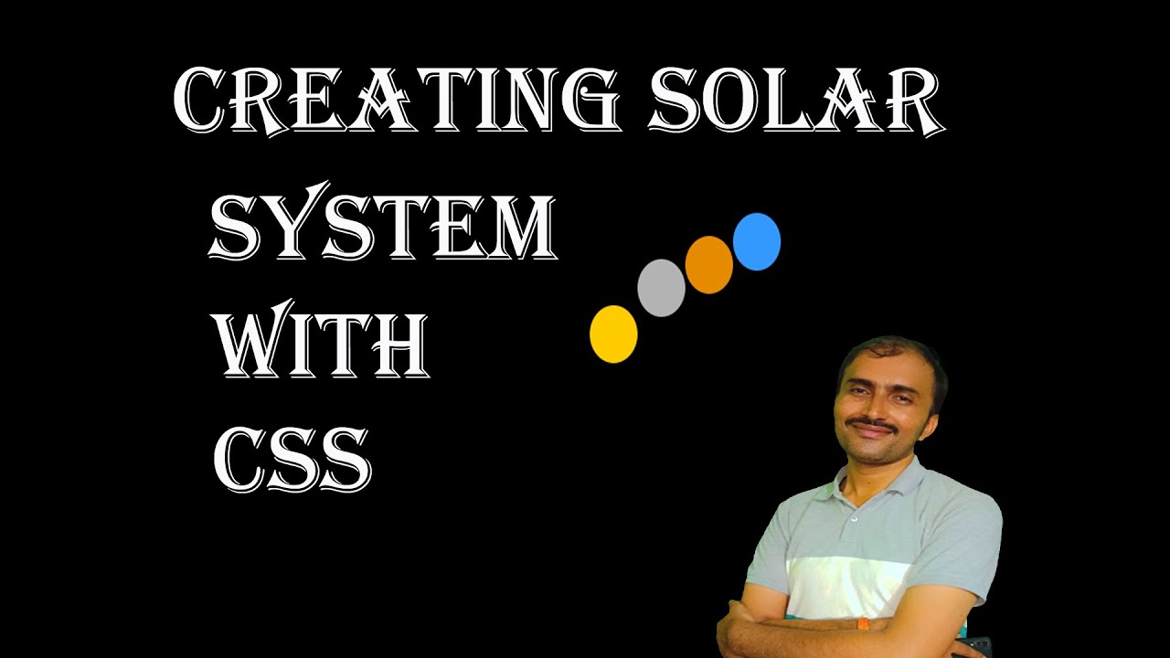 How To Create Solar System With Css And Html In Hindi 7102