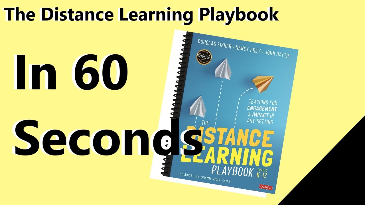 The Distance Learning Playbook In 60 Seconds - YouTube