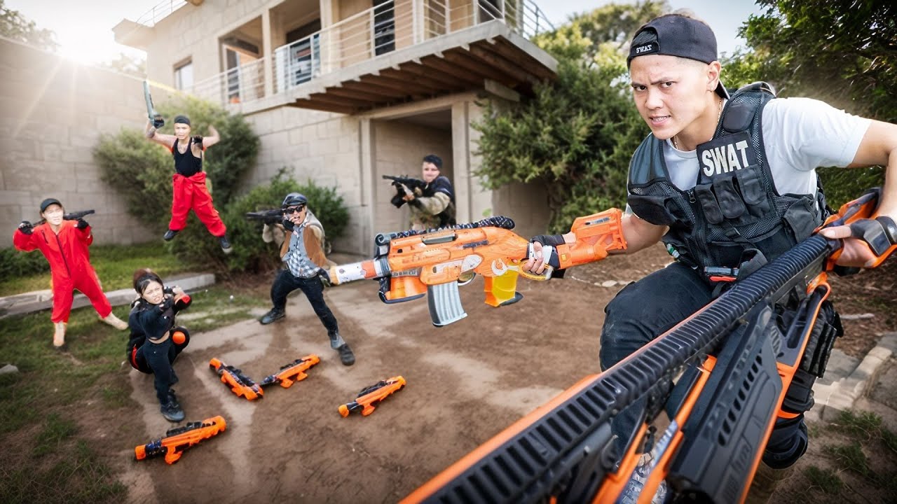 Nerf Guns War : Epic S.W.A.T Revenge - Ultimate Nerf Guns Showdown ...