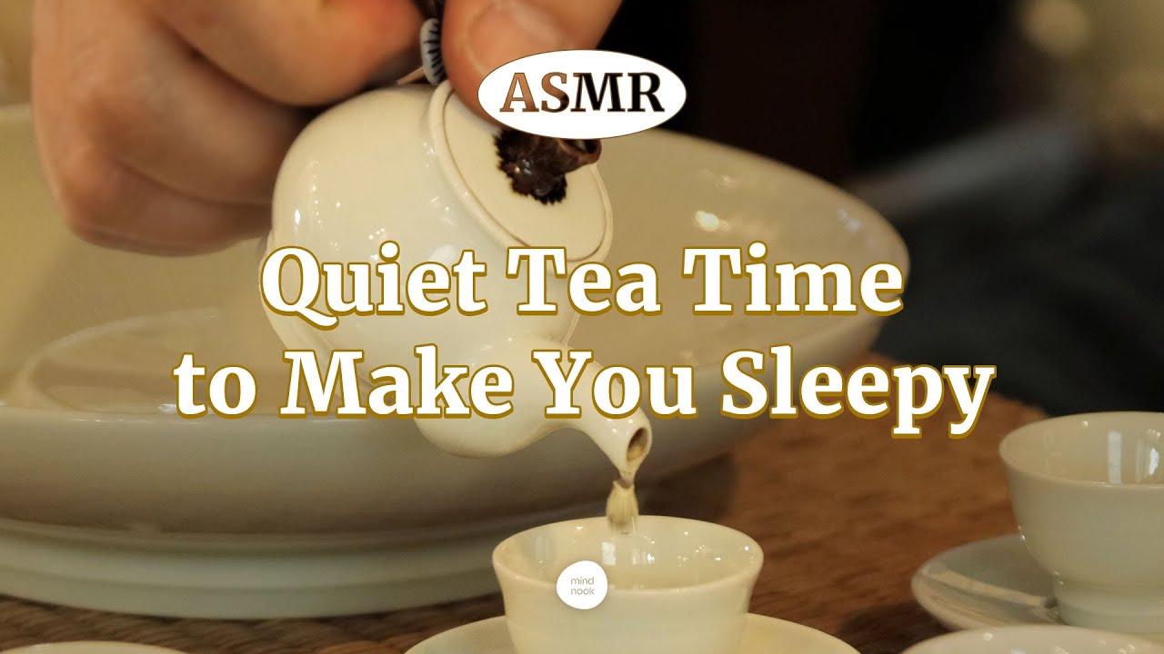 Calm Tea Time ASMR with Ambient Tea Pouring | Korean Tea Ceremony ...
