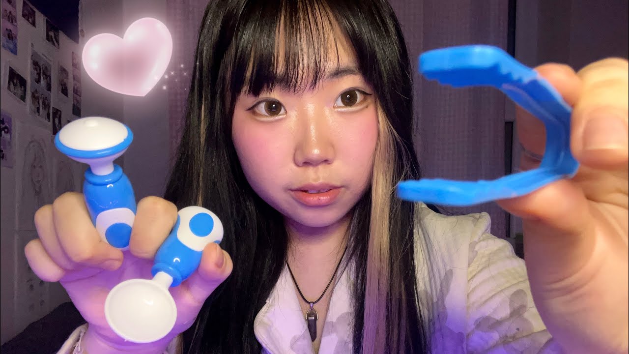 ASMR| Plucking Negative Energy + Positive Affirmations⚡️ - YouTube