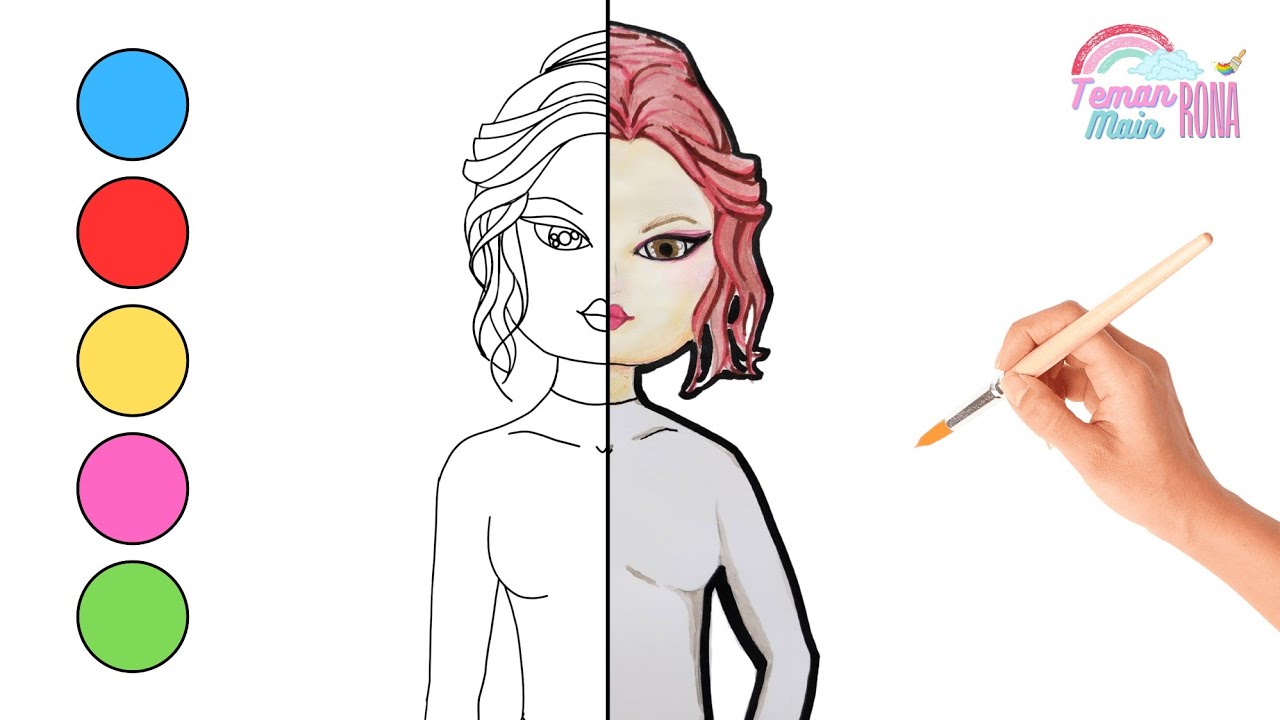 Drawing LANA ROBLOX from Dress to Impress! 🖌️ Step-by-Step Tutorial ...