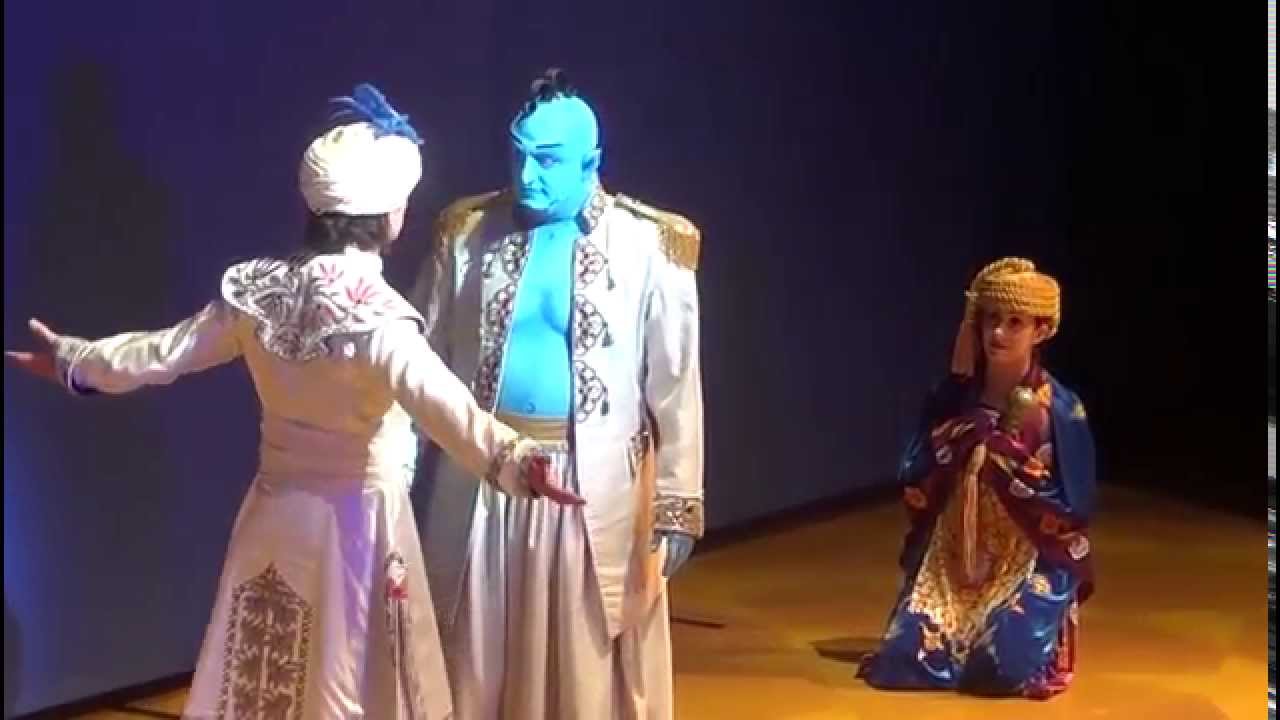 Genie's Jokes and Puns Part 17 - Aladdin A Musical Spectacular - YouTube