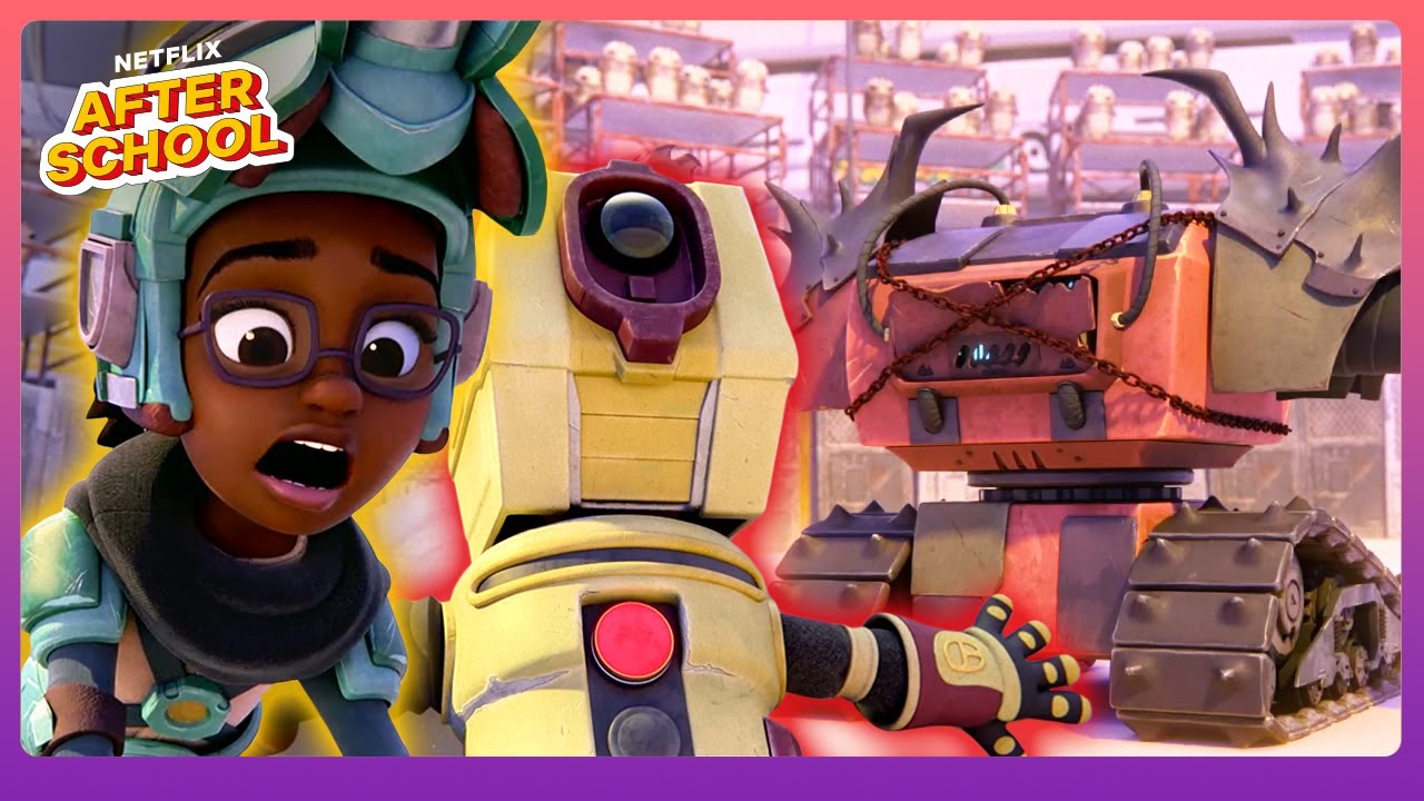 Robot Battle 🤖🏆 My Dad The Bounty Hunter | Netflix After School - YouTube