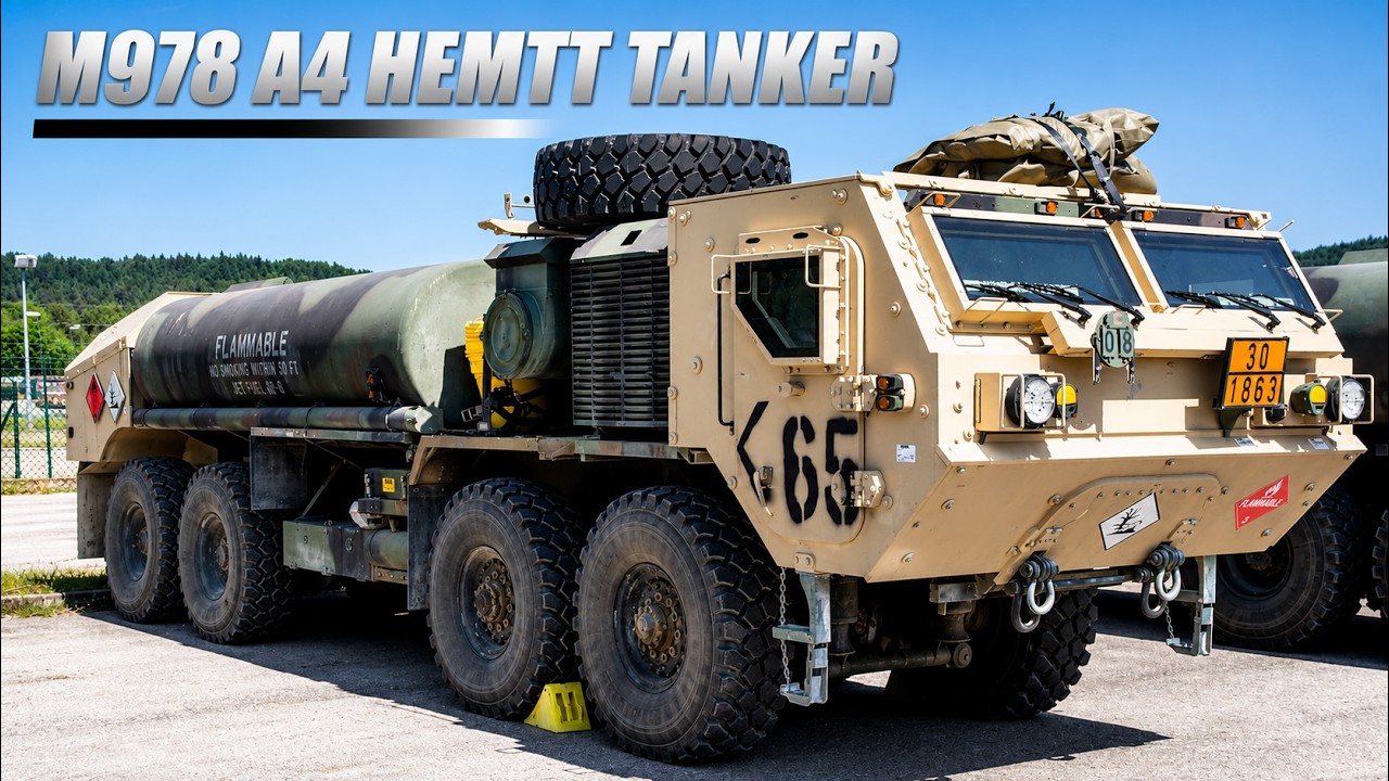 EPISODE 28 : M978 A4 HEMTT Tanker — The US Army’s 2,500 Gallon Fuel ...