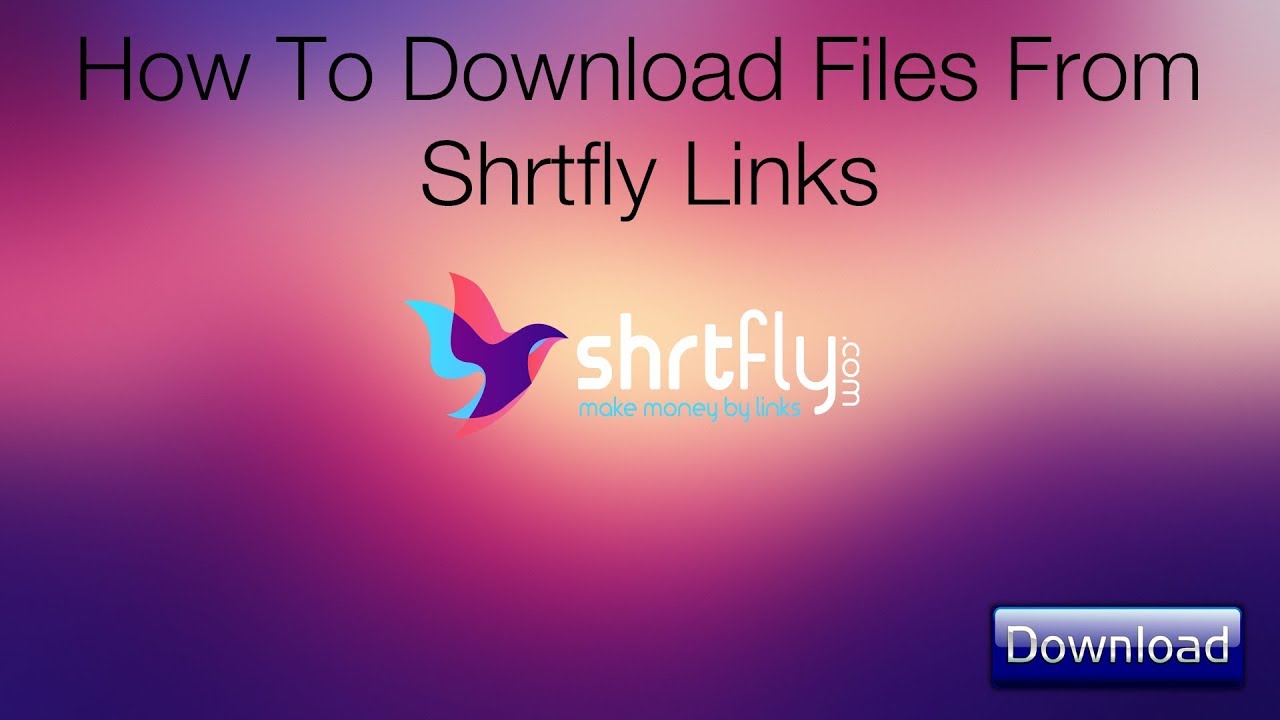 How to Download files from ShrtFly links - YouTube