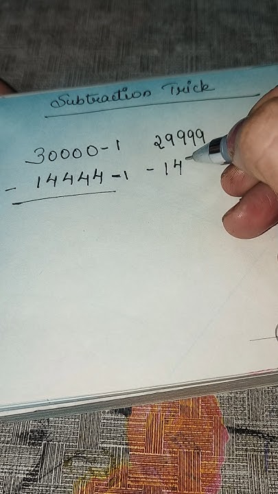 Subtraction Trick Easy Tips And Tricksviralmaths Shortsmaths Trick Shorts Feedmath Hackyt