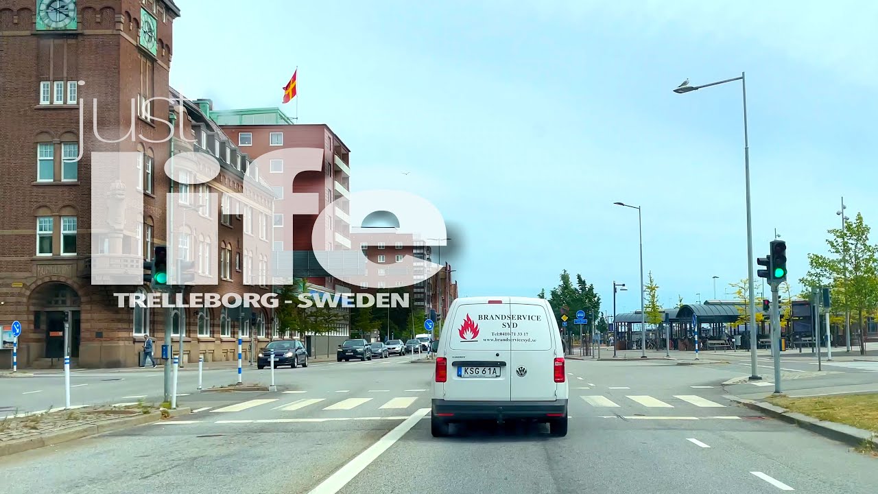 TRELLEBORG, SWEDEN (SKÅNE) - PLACES BY PATRIK FALK 4K - YouTube