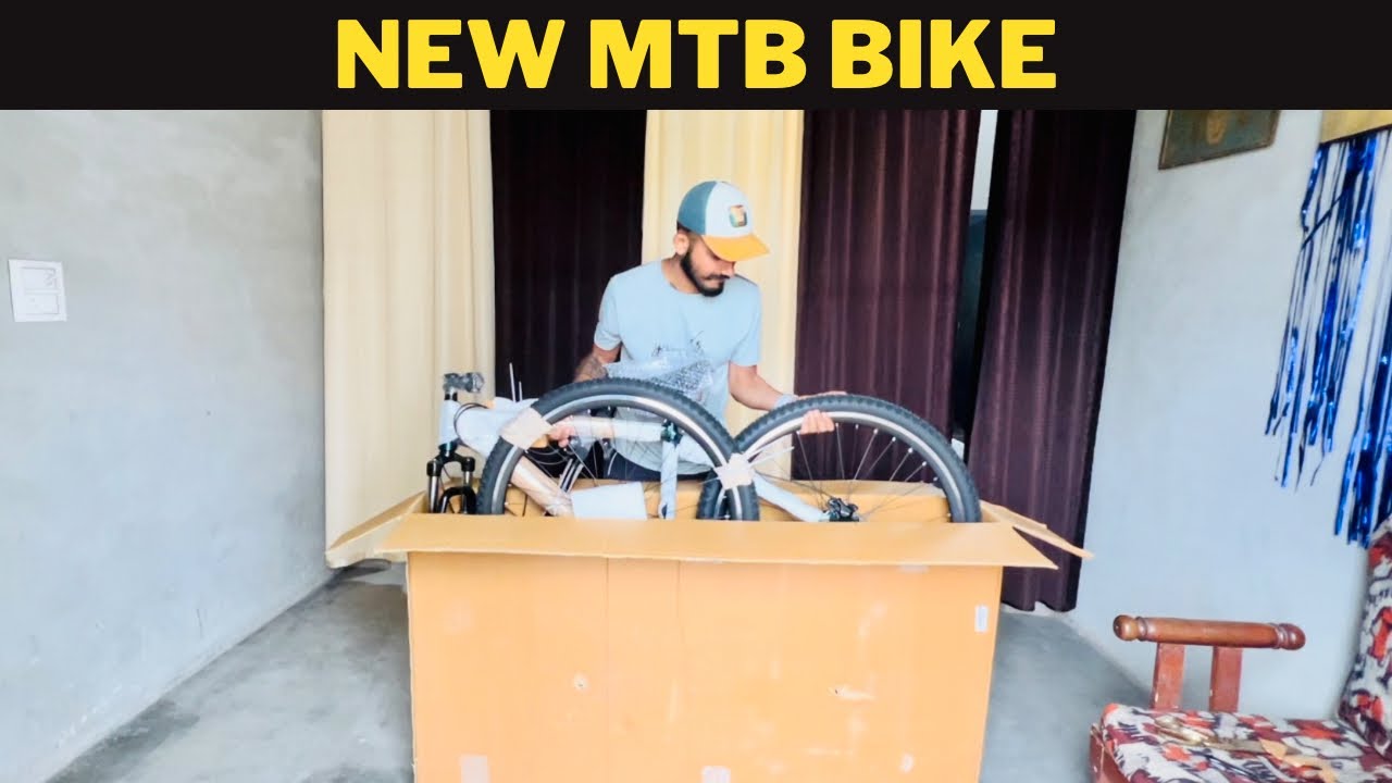 UNBOXING MY NEW CUSTOMISED OMO BIKE MTB WITH HYDRAULIC BRAKE WORTH RS ...