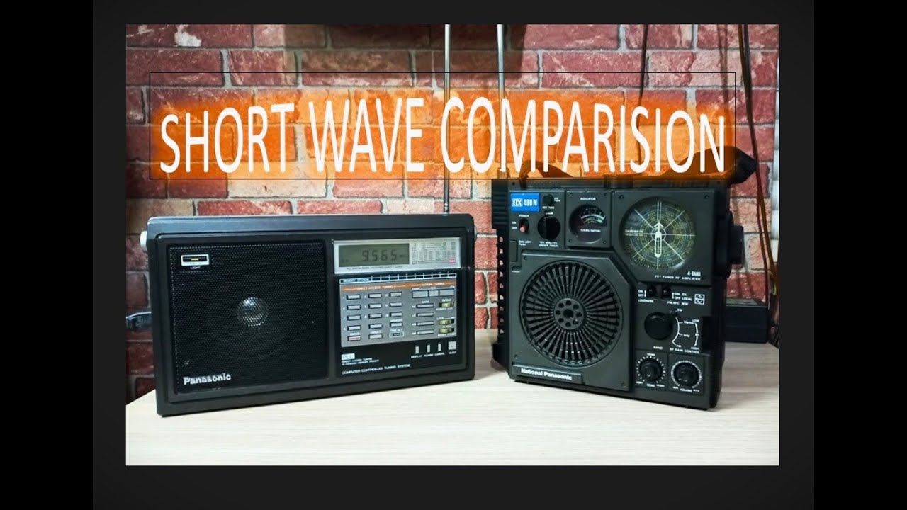 Panasonic GX 799LBS Panasonic GX400M SHORTWAVE COMPARİSON - YouTube