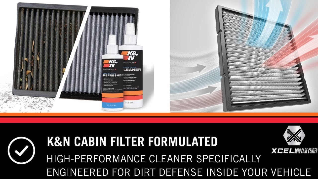 How to clean K&N Cabin Air Filter - YouTube