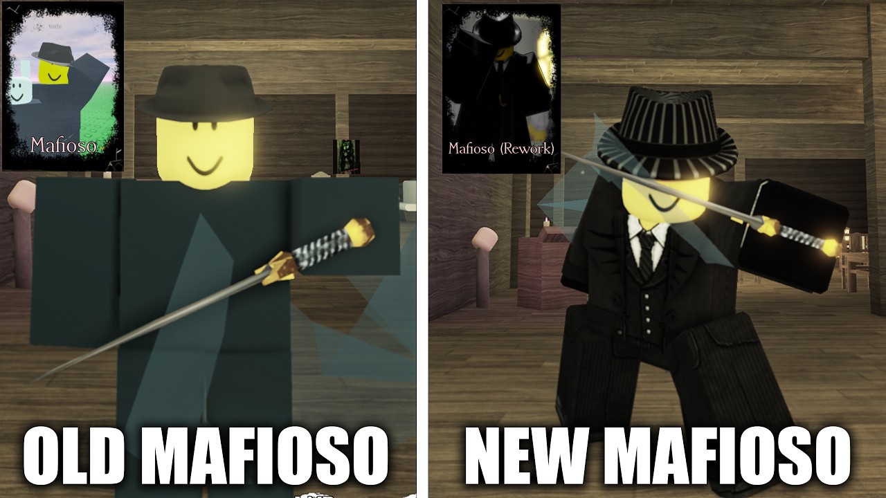 Forsaken OLD VS NEW Mafioso Detailed Comparison - YouTube