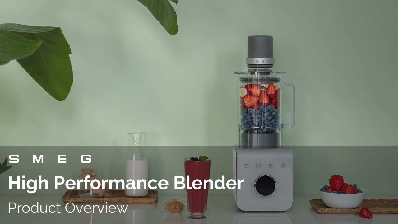 Introducing the High Performance Blender | Smeg BLC02 - YouTube
