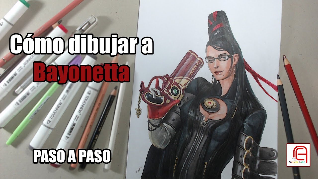 Cómo Dibujar a Bayonetta - How To Draw Bayonetta - YouTube