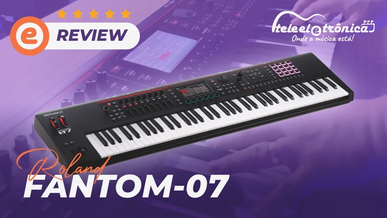 REVIEW ROLAND FANTOM- ( FANTOM 07) - YouTube