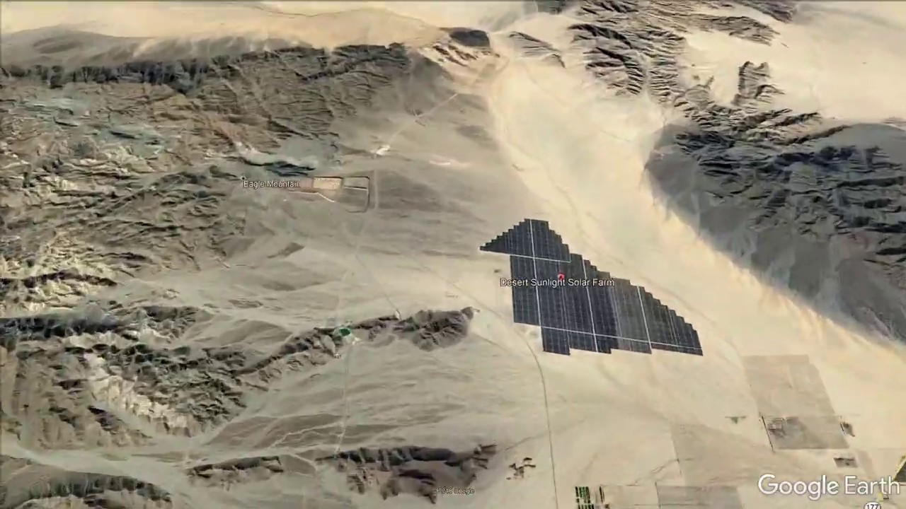 Top 7 Solar Power Plants in US in 2 minutes | Google Earth Tour - YouTube