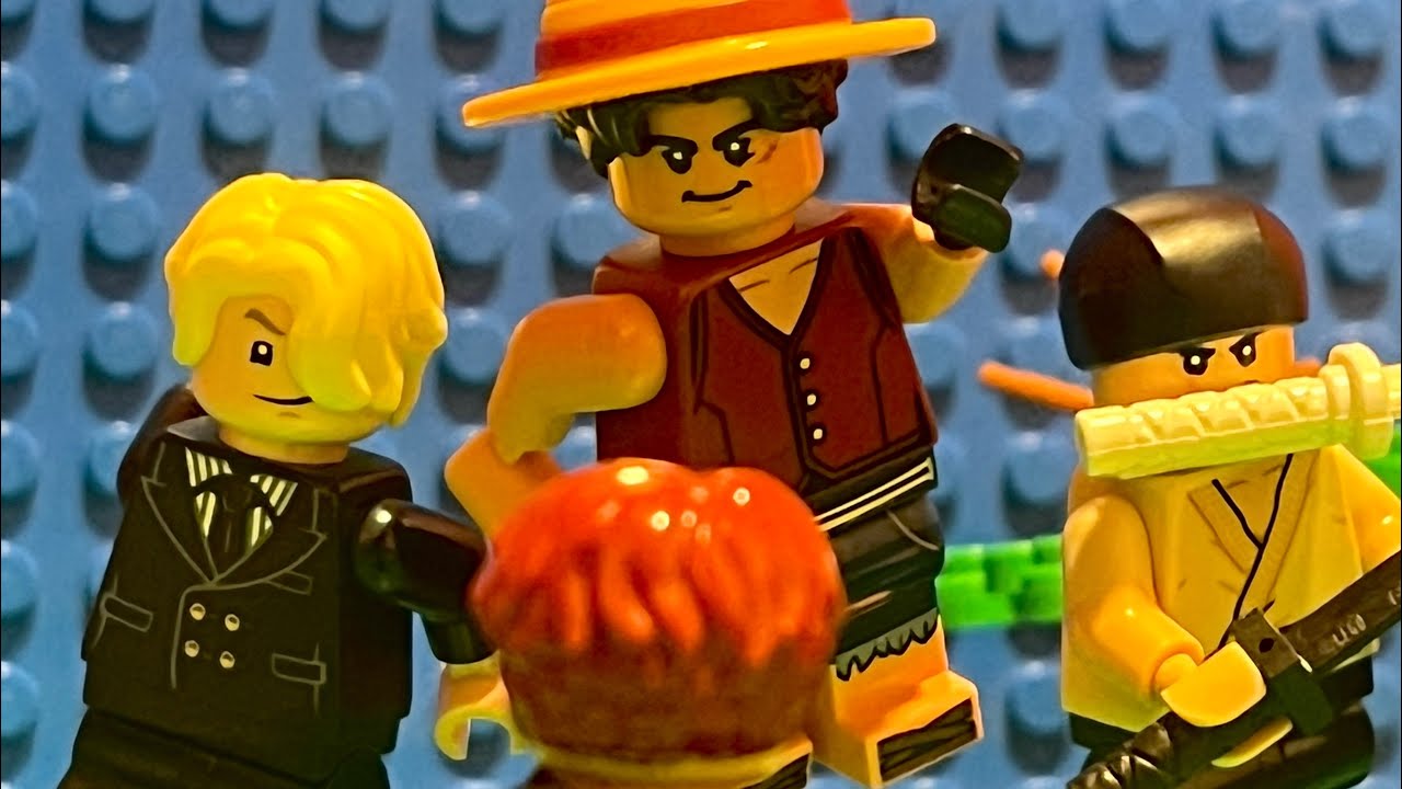 Lego Luffy VS Shanks (One Piece Stopmotion) - YouTube