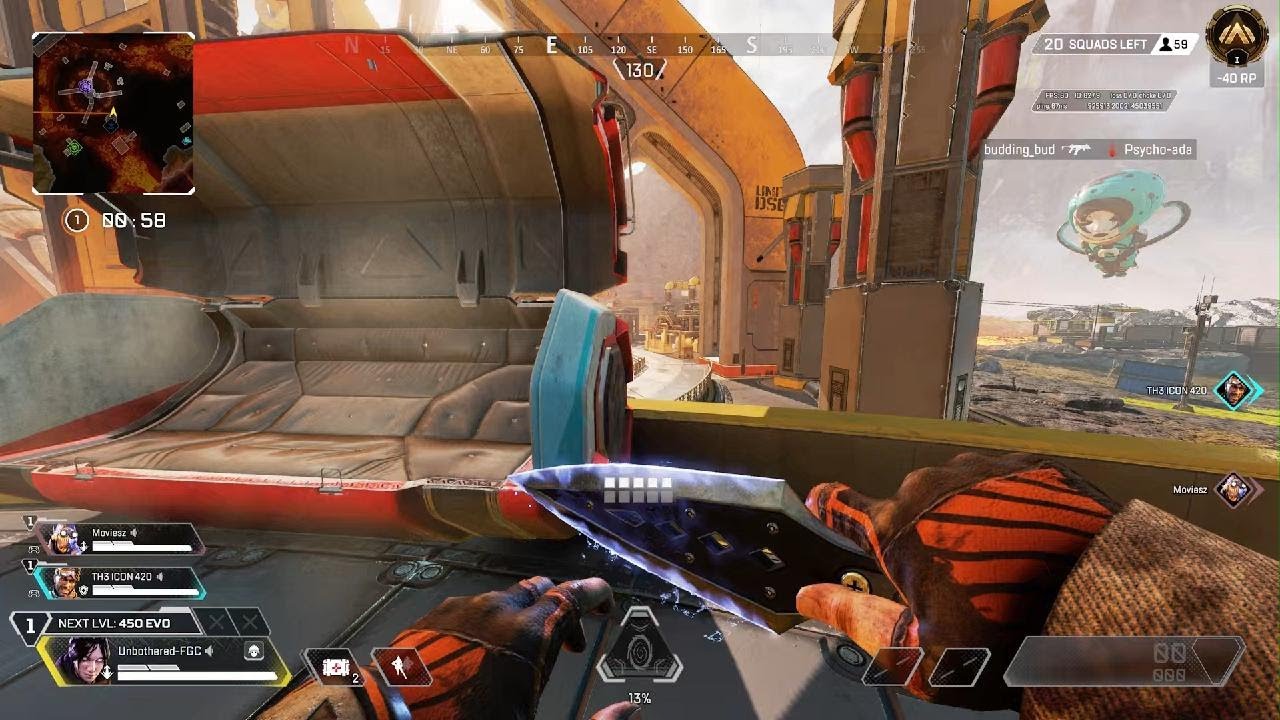 Apex Legends wraith ranked game - YouTube