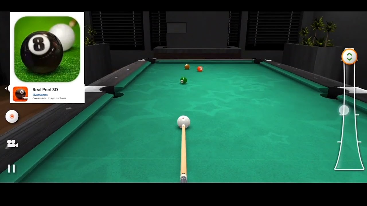 Real Pool 3D. mobile game play. - YouTube