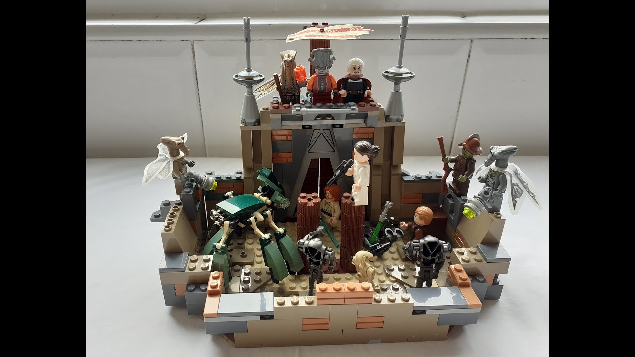 Lego Star Wars : Geonosis Arena Battle MOC - YouTube