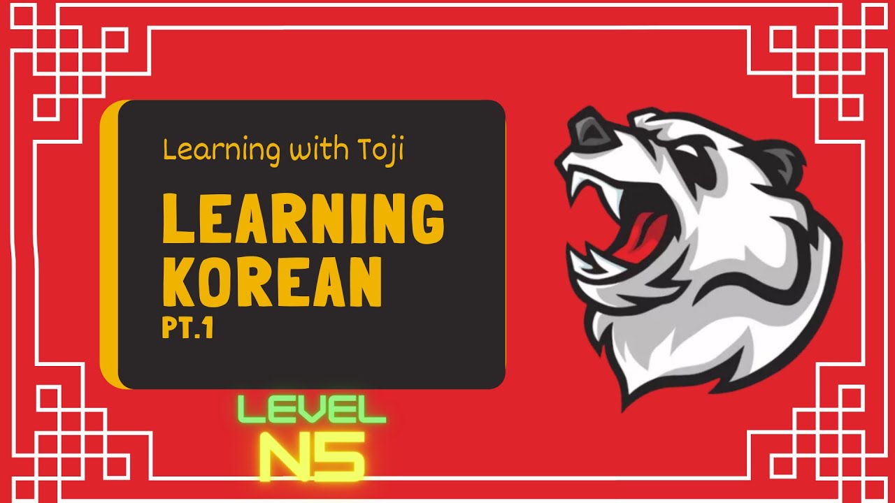 Learning korean with Korean pod 101 #1 - YouTube