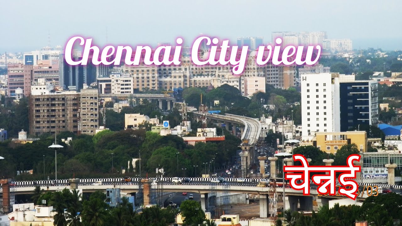 Chennai city view ll 4k Cinematic view ll city drone view ll cultural ...