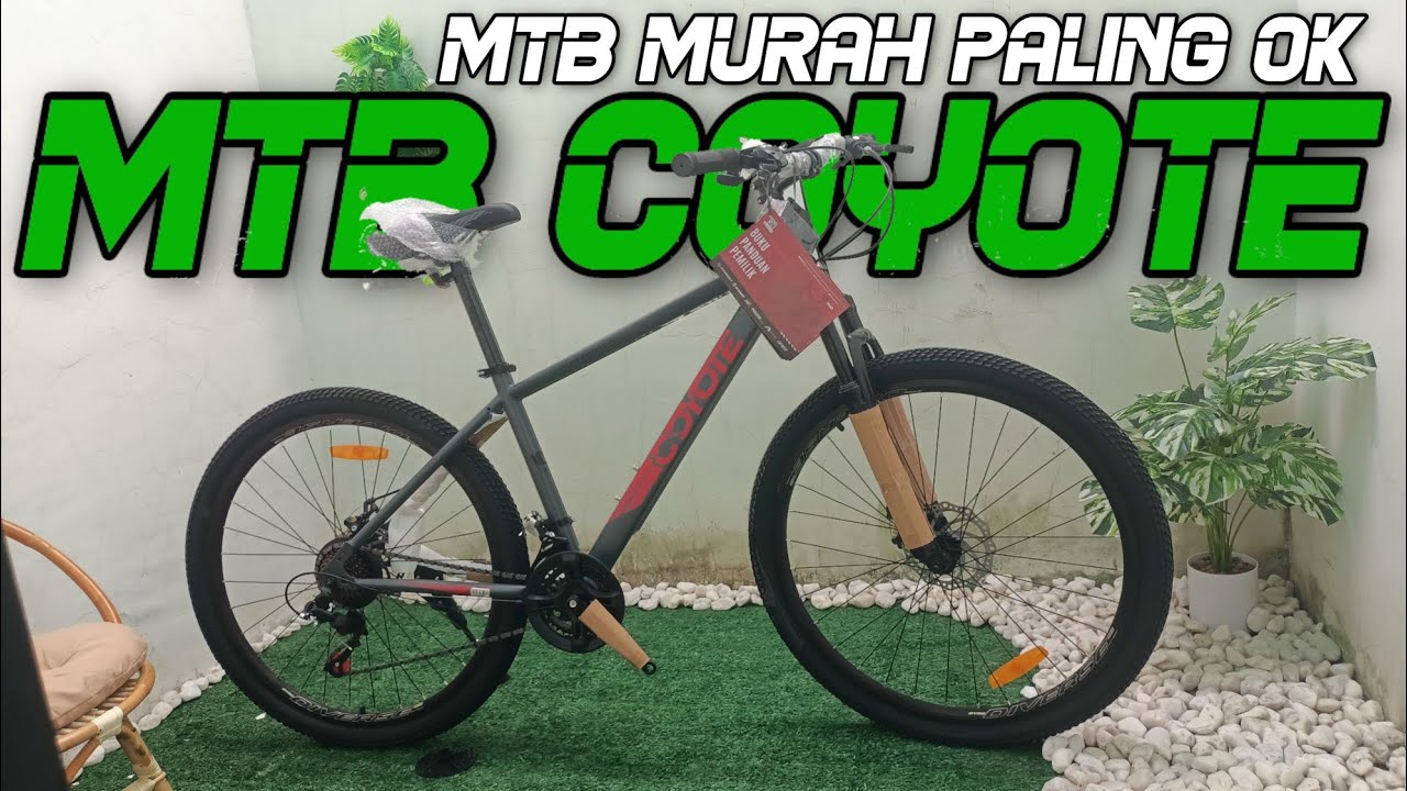 Sepeda MTB COYOTE element murah tapi bagus di 2025 - YouTube
