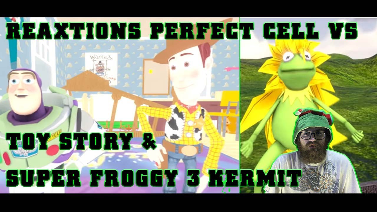 Perfect Cell Vs. Super Froggy 3 Kermit & Toy Story | Axel Grave ...