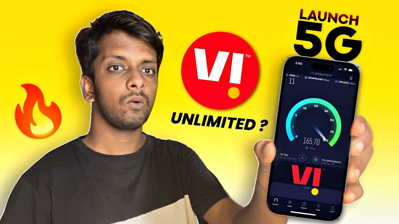 Vi 5G Network Launched In 2 Big Cities!!! - Abhi Maza Ayega 🔥 # ...