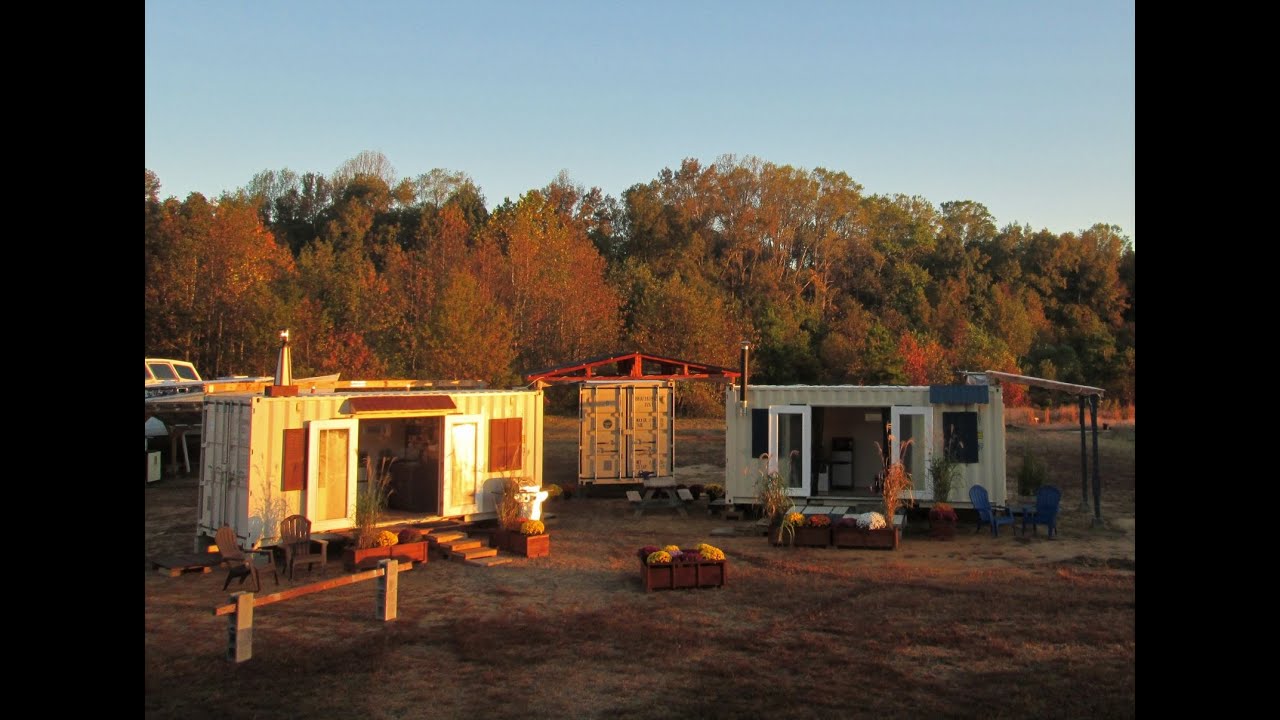 First look inside a Unique BnB Tiny House Container - YouTube