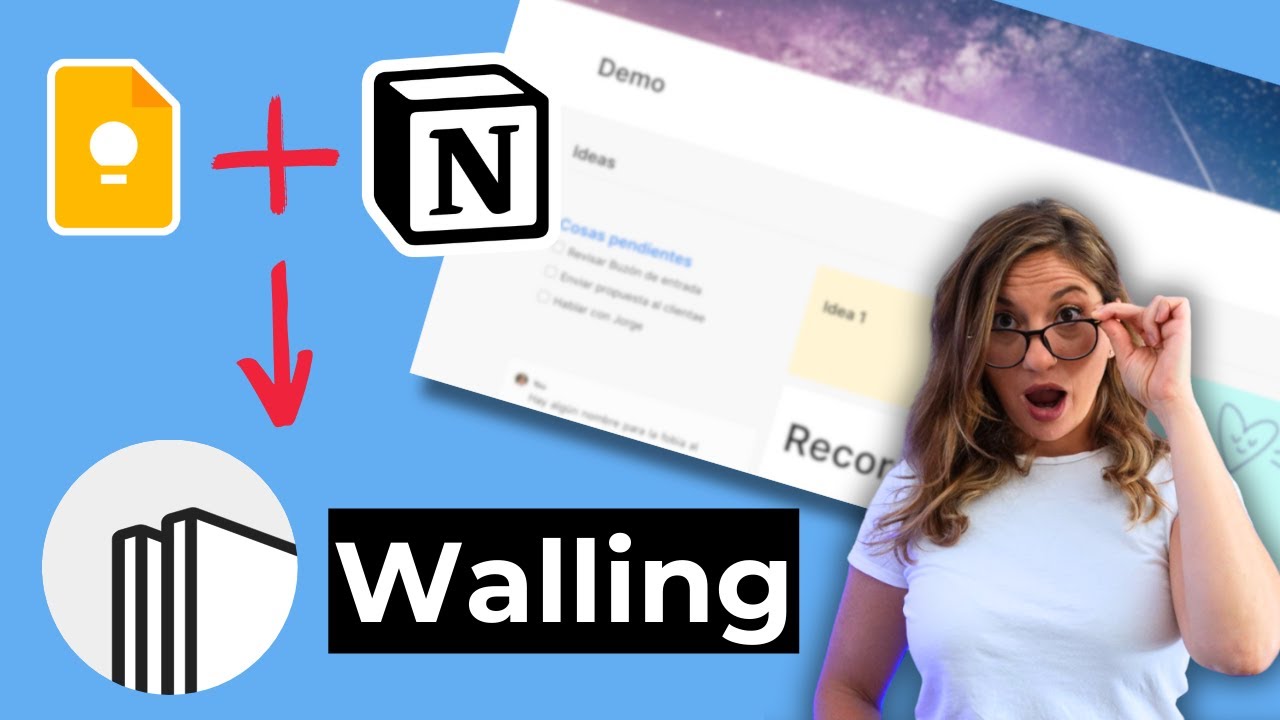 Lo mejor de Google Keep y Notion combinados | TUTORIAL WALLING app ...