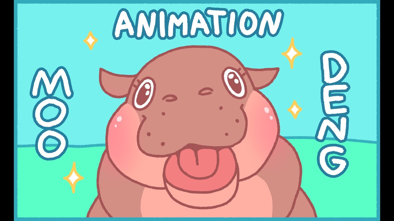 Moo Deng Animation Meme - YouTube