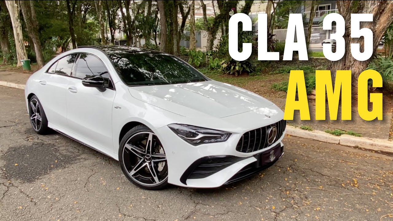 MERCEDES-AMG CLA 35: esportividade compacta com 306 cv - YouTube