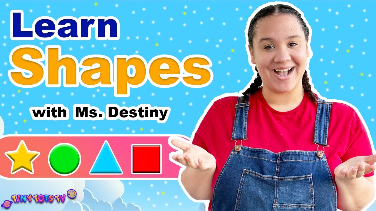 Toddler Learning Video | Shape Adventure with Ms. Destiny | Learn ...