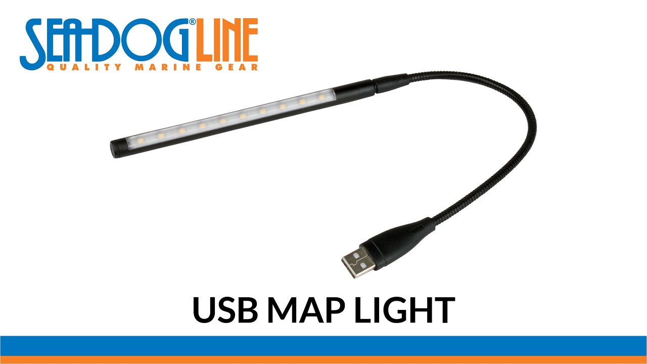 USB Map Light by Sea-Dog Line - YouTube