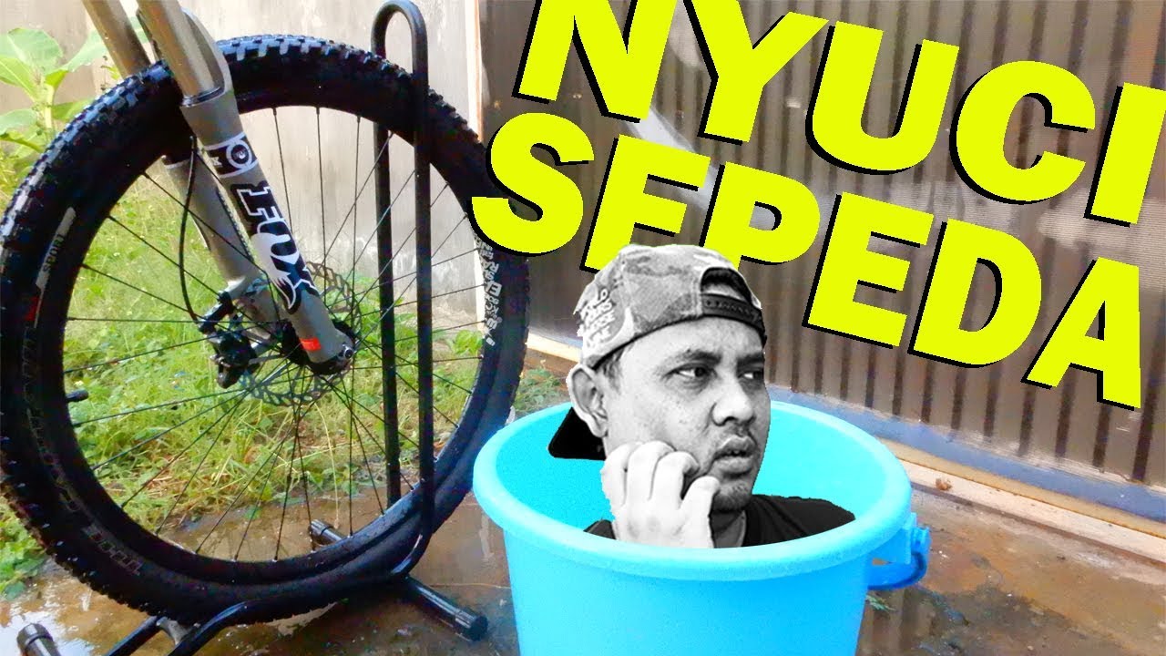 TIPS MENCUCI SEPEDA MTB - YouTube