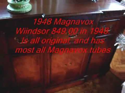 1948 Magnavox Windsor - An elegant example of 1940's craftsmanship ...