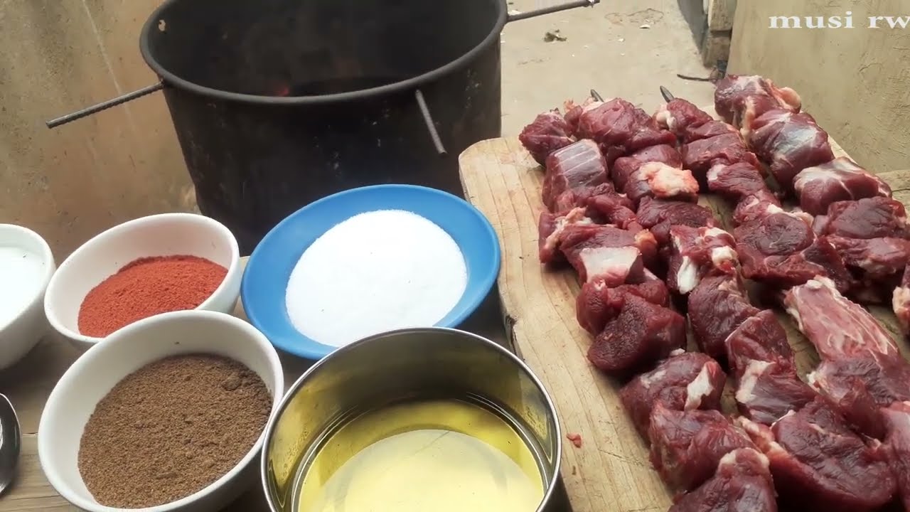 grill brochette special /recipe beef enjoy - YouTube