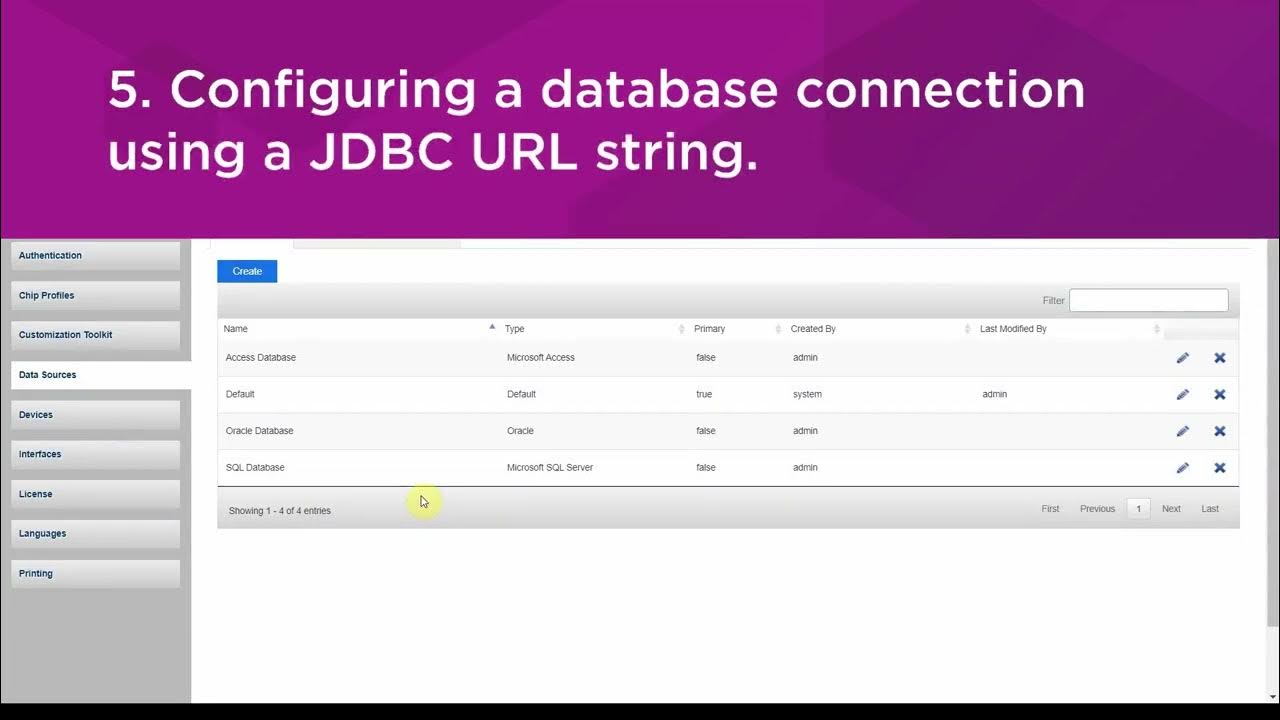 How to Configure Databases in Instant ID - YouTube