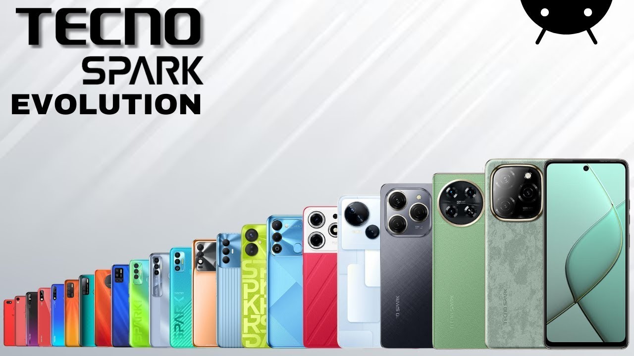 Evolution of Tecno spark | History of Tecno - YouTube