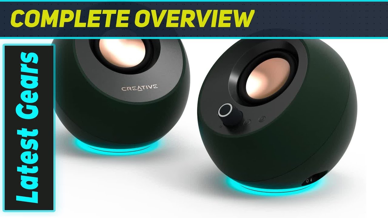 Creative Pebble Pro Computer Speakers – Best Budget Speakers with RGB ...