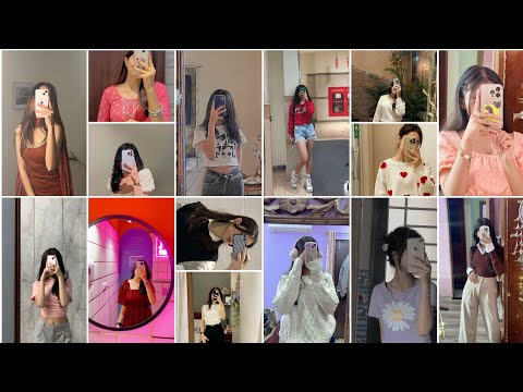 💗🌷60+Mirror selfie girl dp🪞🚀Instagram hide face|💓💫Aesthetic mirror girl pics💞🌸|Mirror poses dp🔥🎉|