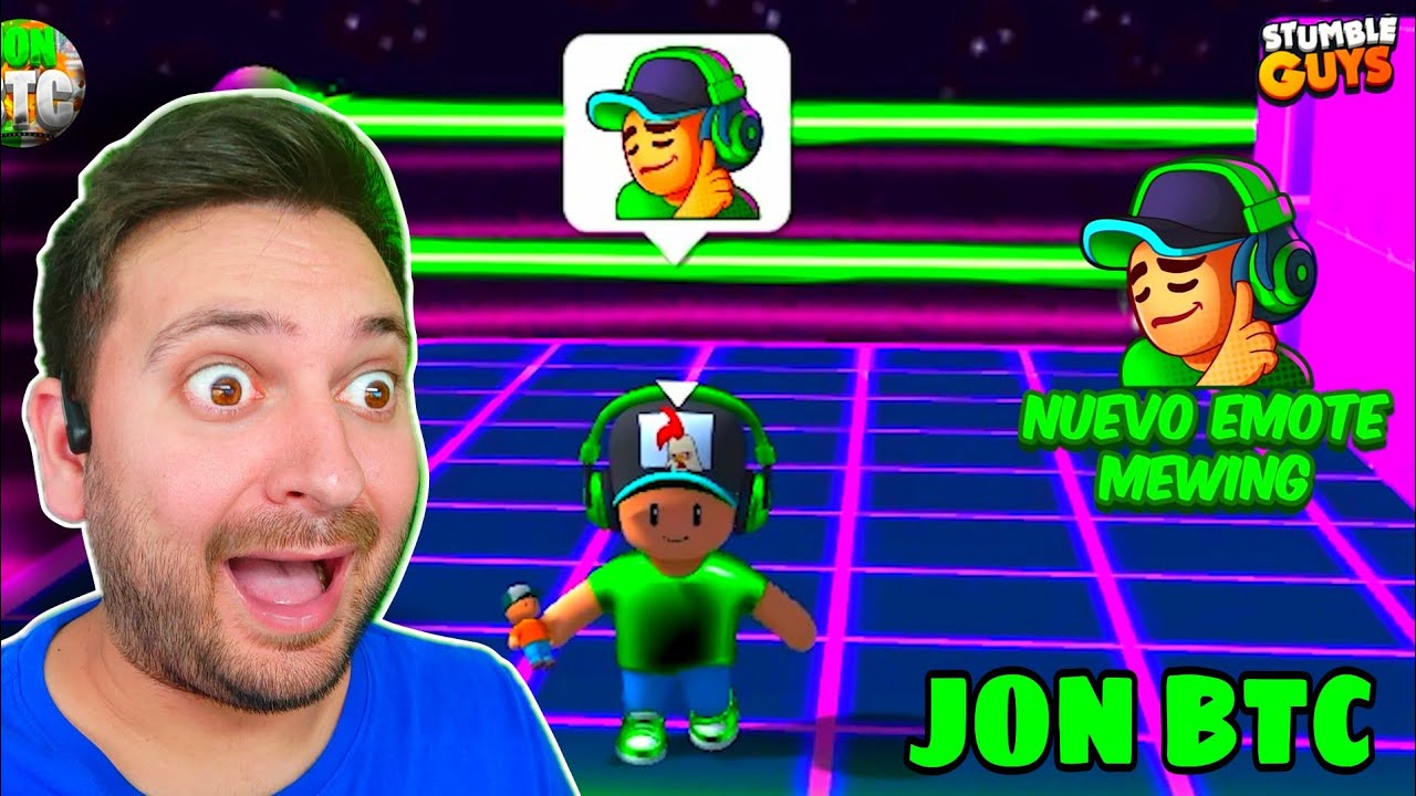 🟢 JON BTC Filtró su SKIN en STUMBLE GUYS!! 🟢 - YouTube