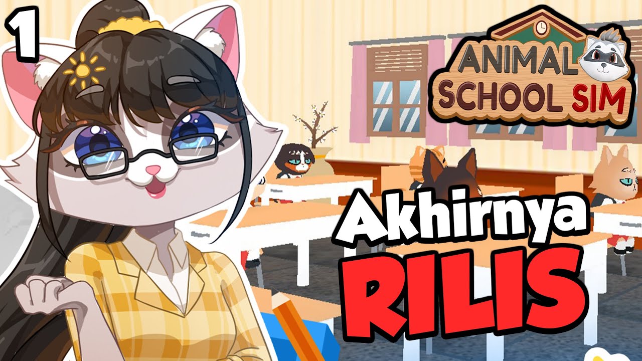 GAME HASIL DRAMA DUA GAMEDEV YOUTUBER AKHIRNYA RILIS! | ANIMAL SCHOOL ...