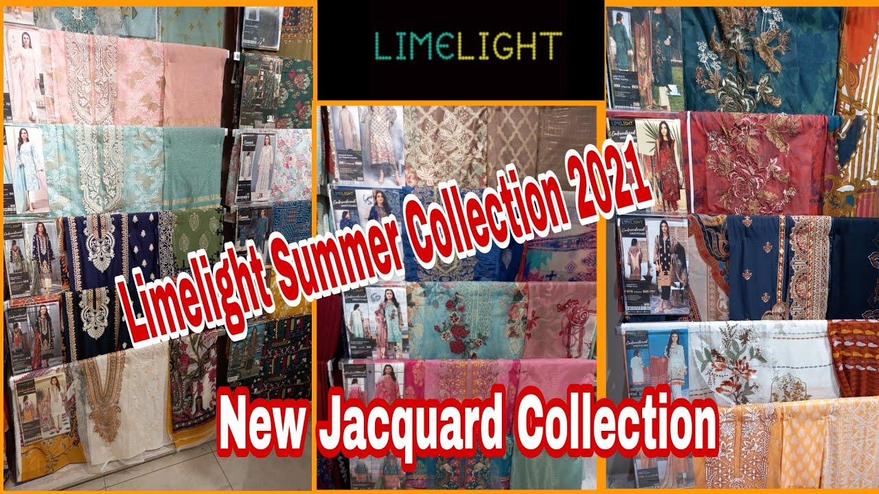 Limelight Lawn Collection 2021-Limelight New Jacquard/Embroidery Lawn ...