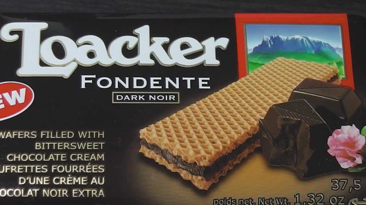 LOACKER Fondente Dark Noir - YouTube